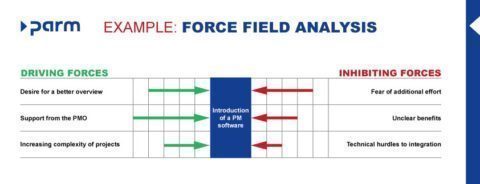 Force field analysis in project management | Parm AG